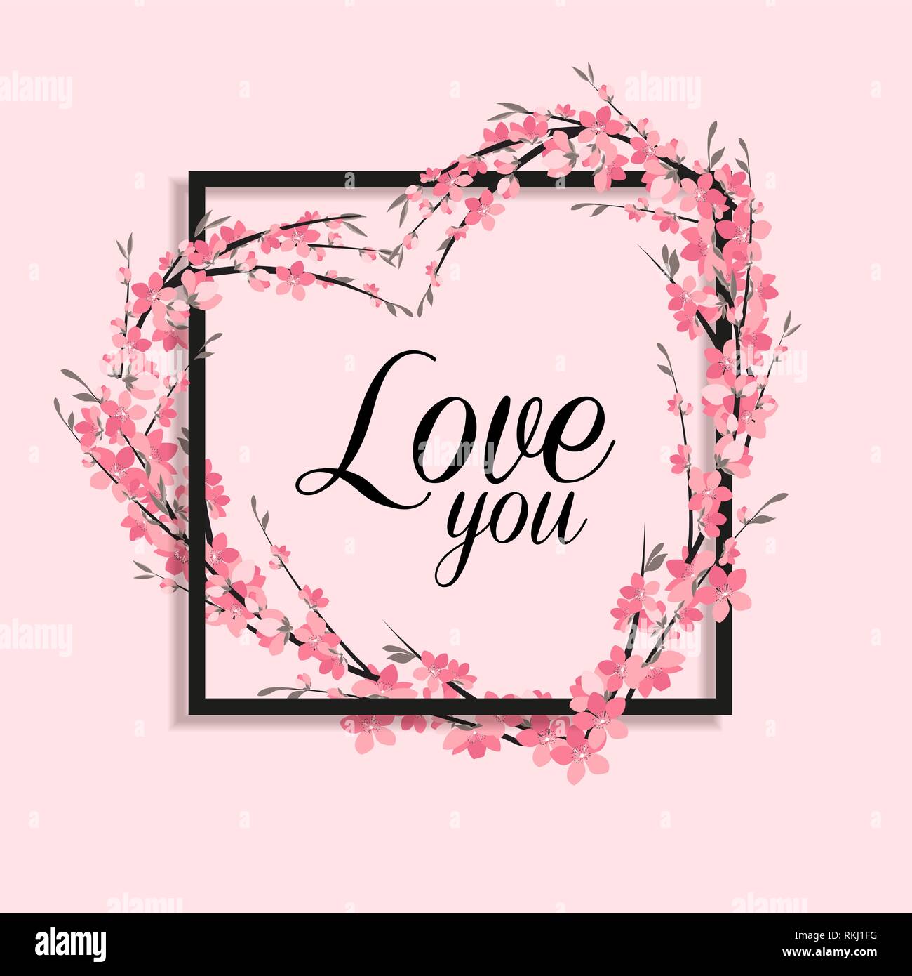 Sakura Stock Vector Images - Alamy