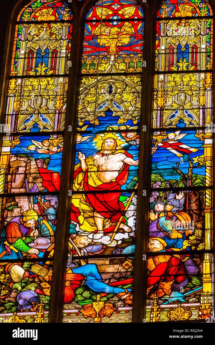 Protestant reformation stained glass hi-res stock photography and ...