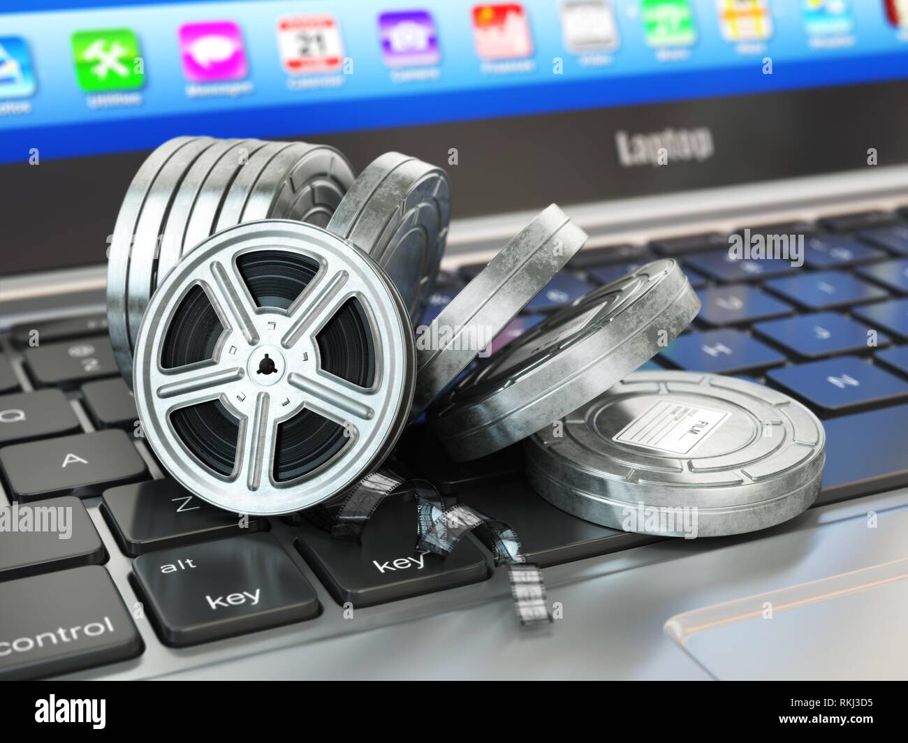 Computer reels hi-res stock photography and images - Alamy