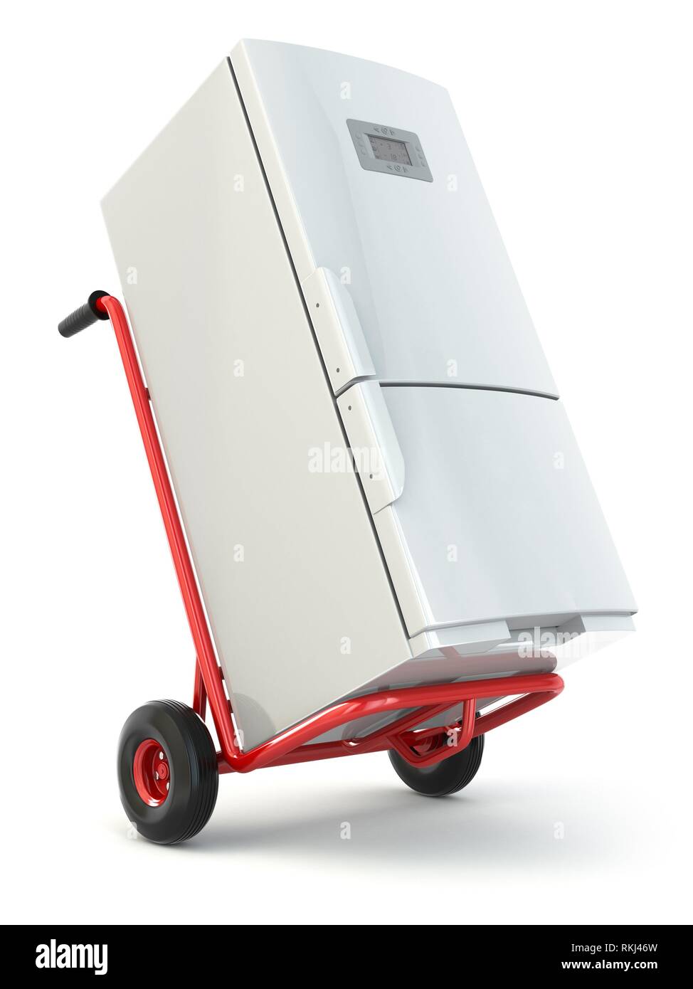 Refrigerator transport hi-res stock photography and images - Alamy