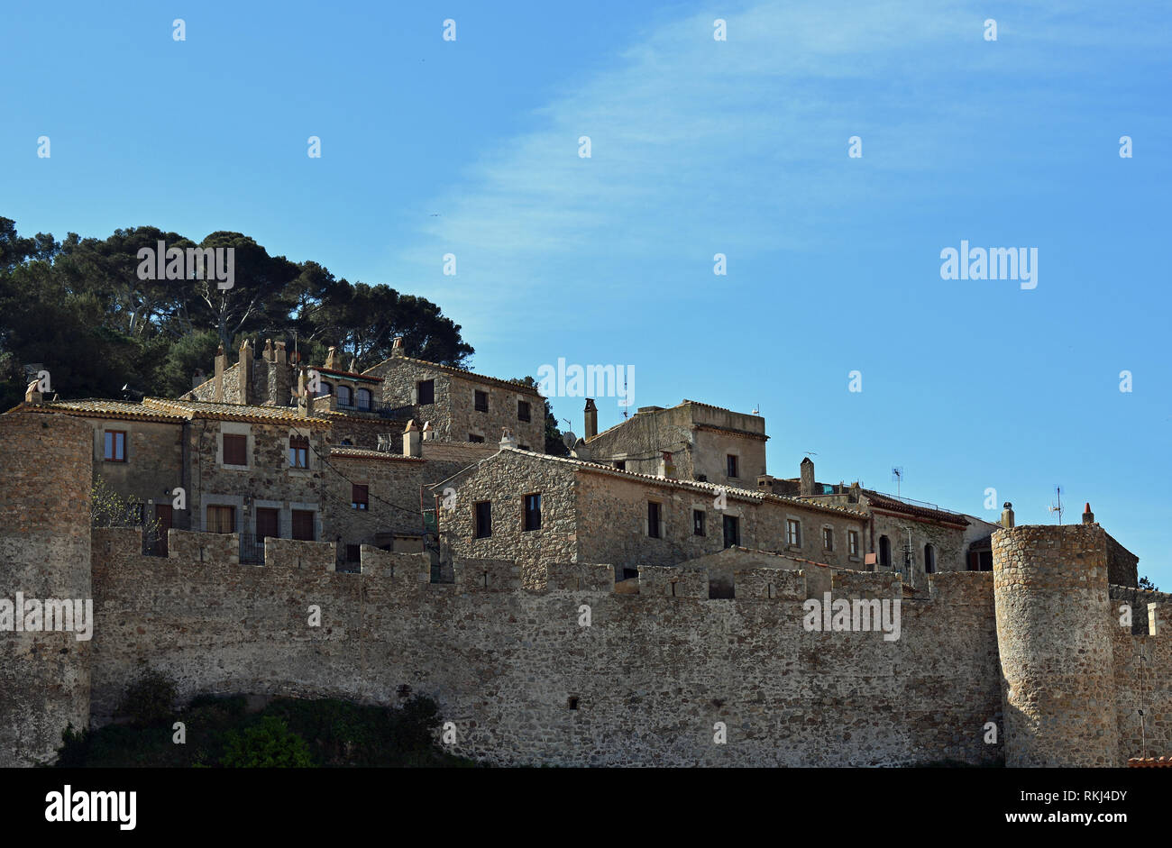 Tossa de Mar, Spain Stock Photo - Alamy