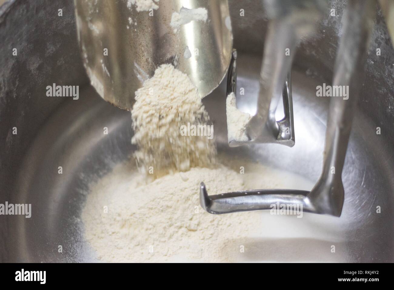 Commercial or industrial bakery mixer hi-res stock photography and ...