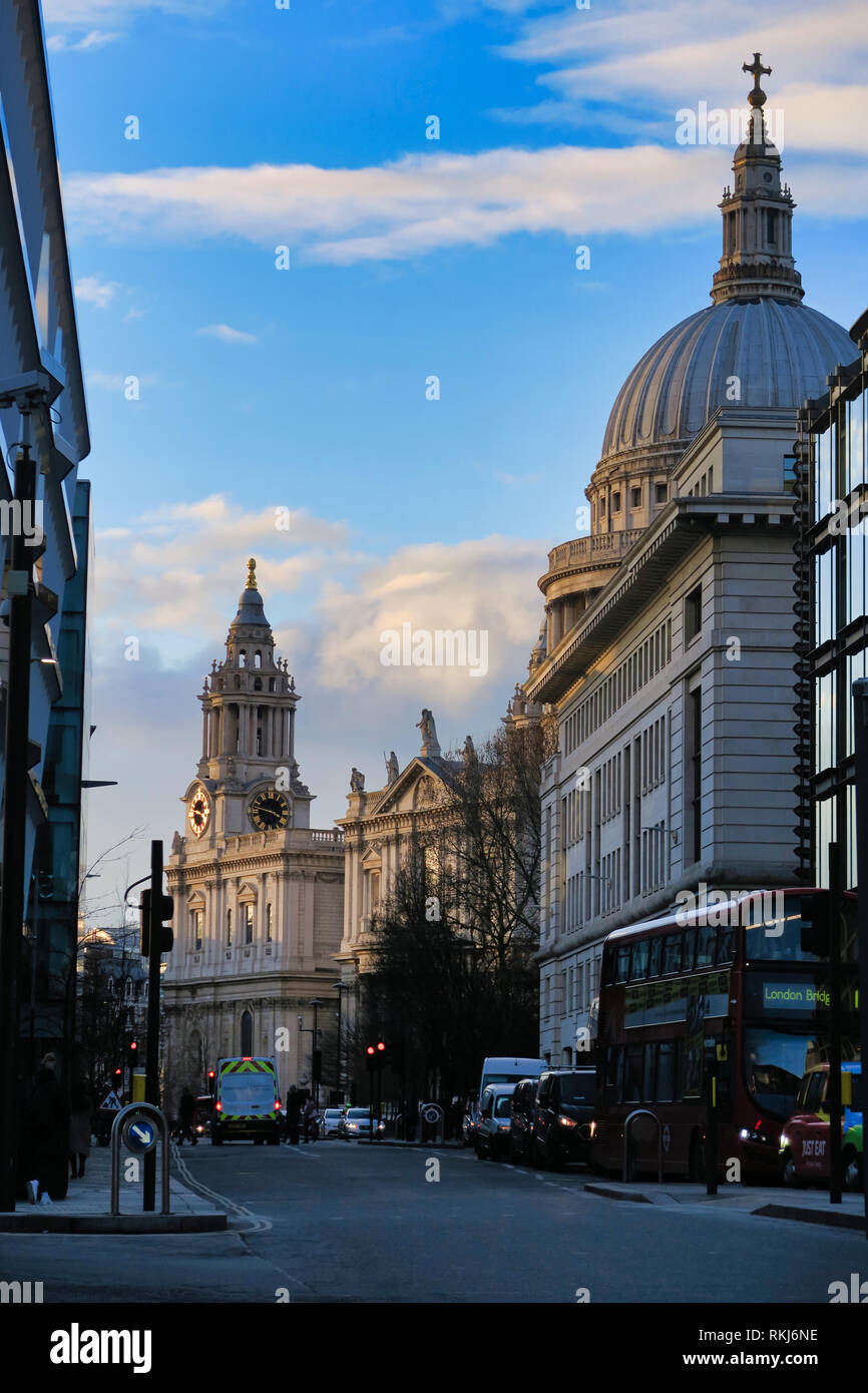 Cannon Street view, City of London, London, England, UK Stock Photo - Alamy