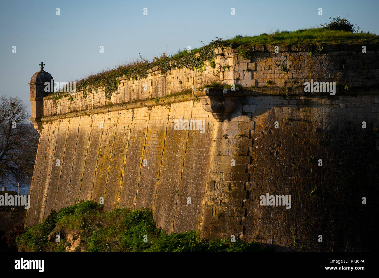 Blaye Citadel, UNESCO world heritage site in Gironde, Aquitaine, France ...