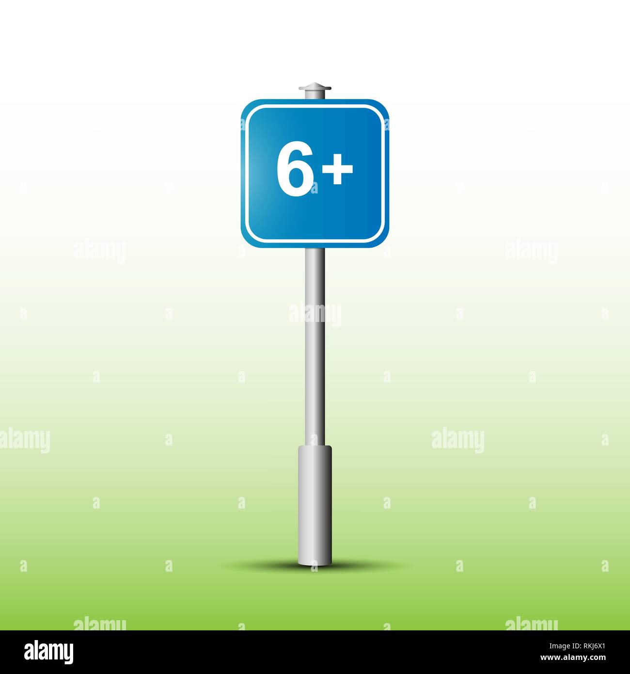 Rule of 6 sign Stock Vector Images - Alamy