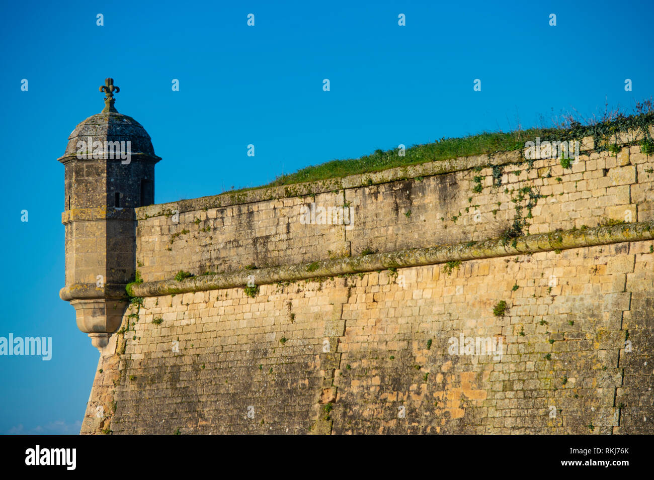 Blaye Citadel, UNESCO world heritage site in Gironde, Aquitaine, France ...