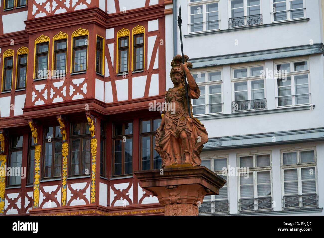 Statue of lady justice in frankfurt hi-res stock photography and images ...