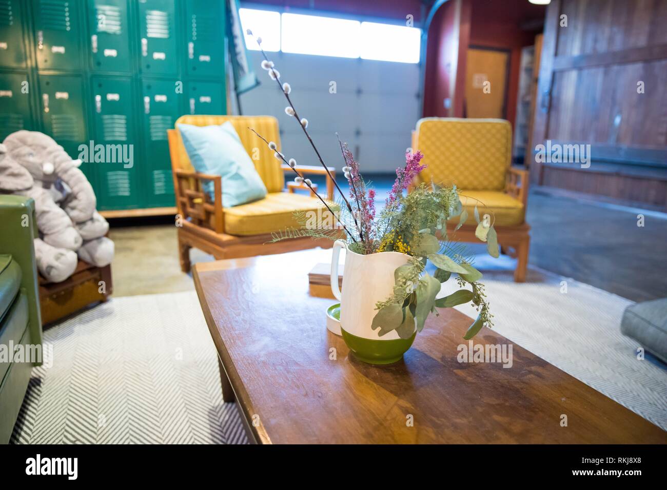 Interior space chairs hi-res stock photography and images - Alamy