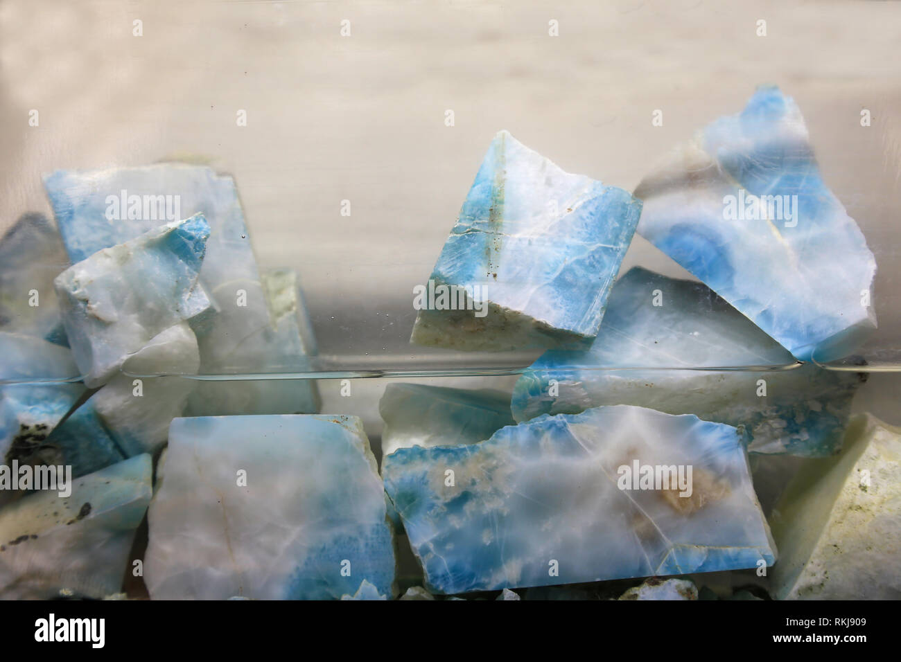 Larimar dominican republic hi-res stock photography and images - Alamy