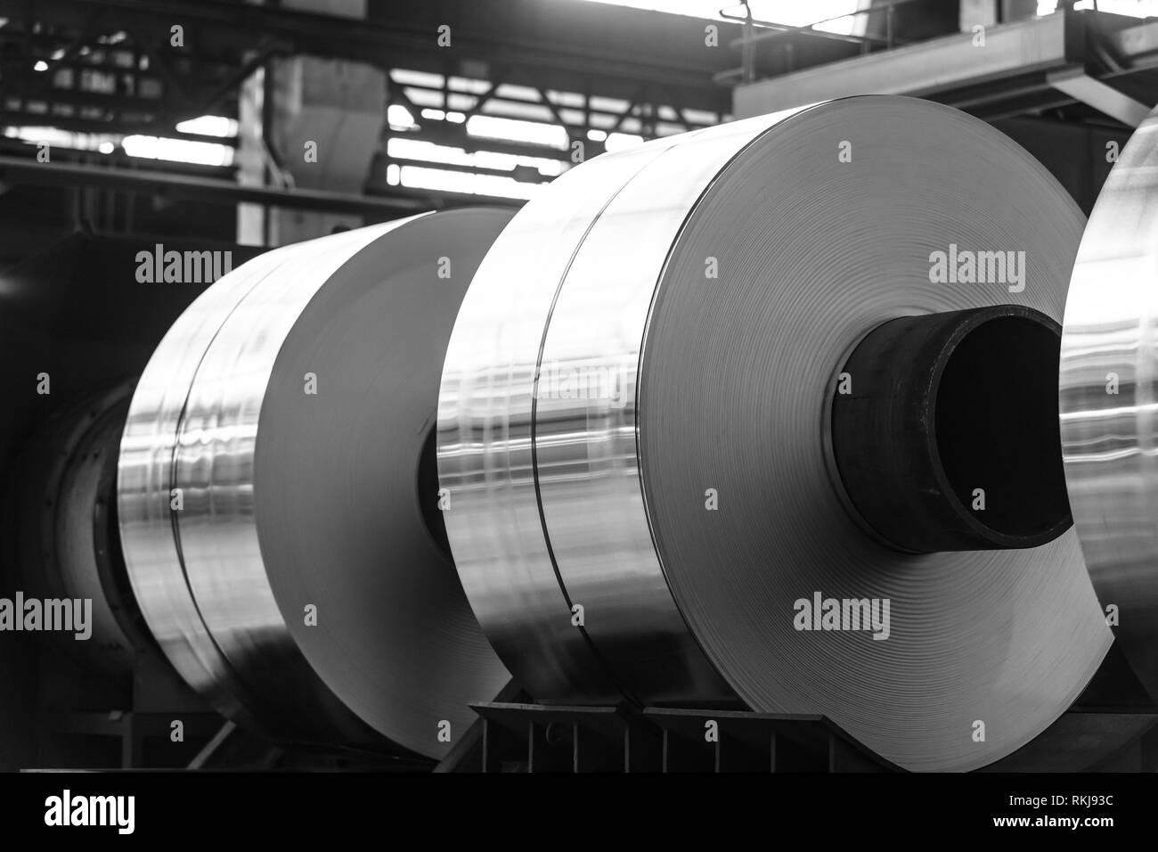 Aluminium coil hi-res stock photography and images - Alamy