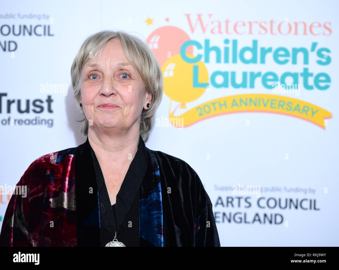 Anne Fine attends a photo call celebrate 20 Years of the Waterstones ...