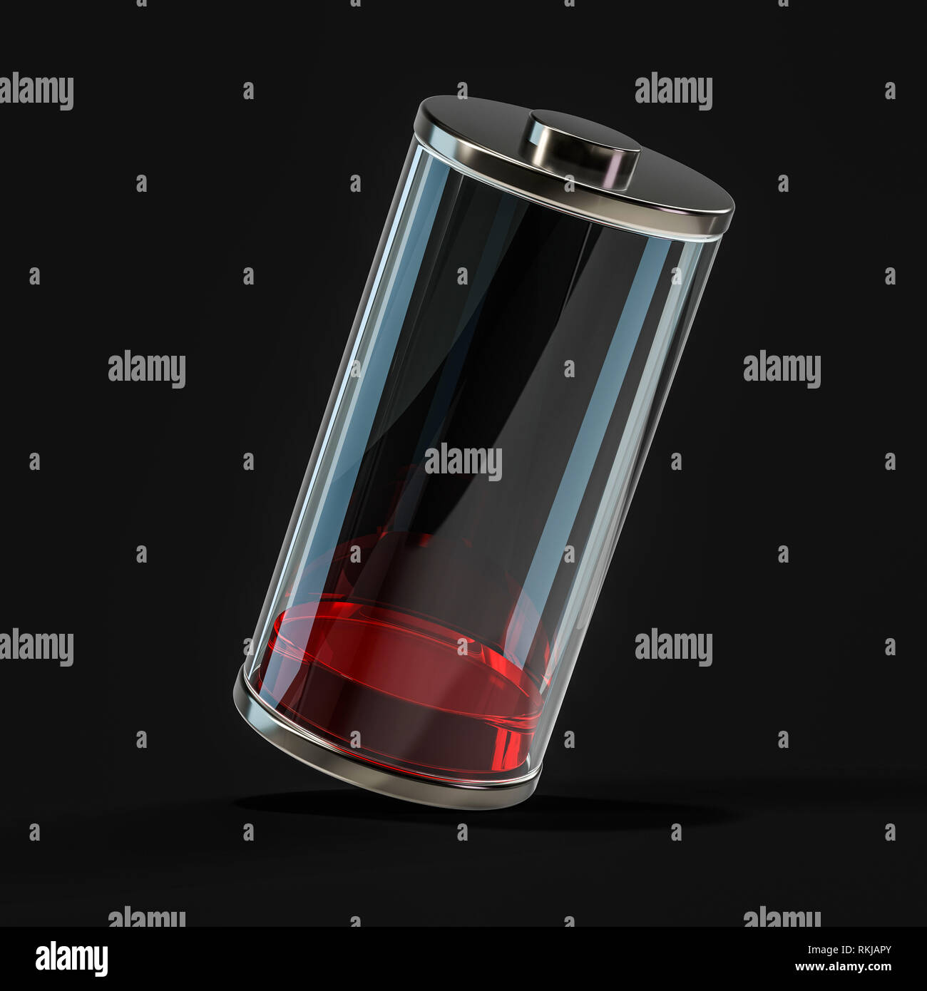 Illustration showing full battery hi-res stock photography and images ...