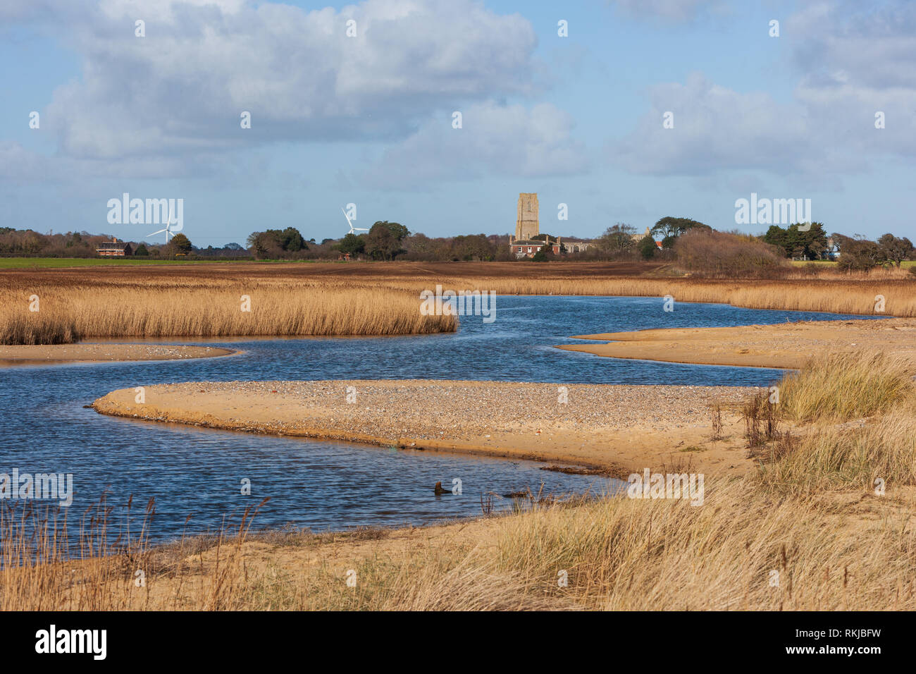 Covehithe beach church hi-res stock photography and images - Alamy