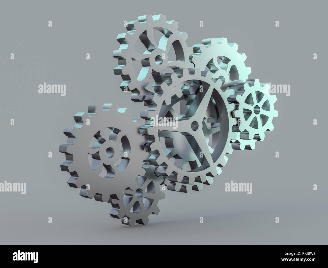 Interlocking gears hi-res stock photography and images - Alamy