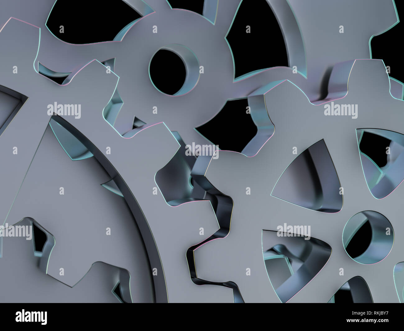 Interlocking cogs hi-res stock photography and images - Alamy