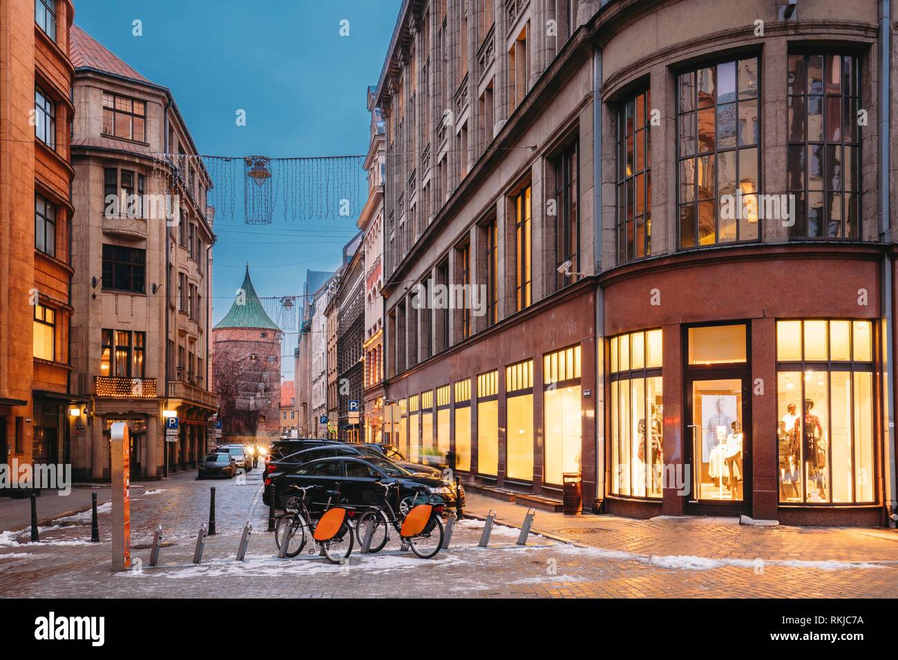 Shopping shopping mall riga latvia hi-res stock photography and images ...