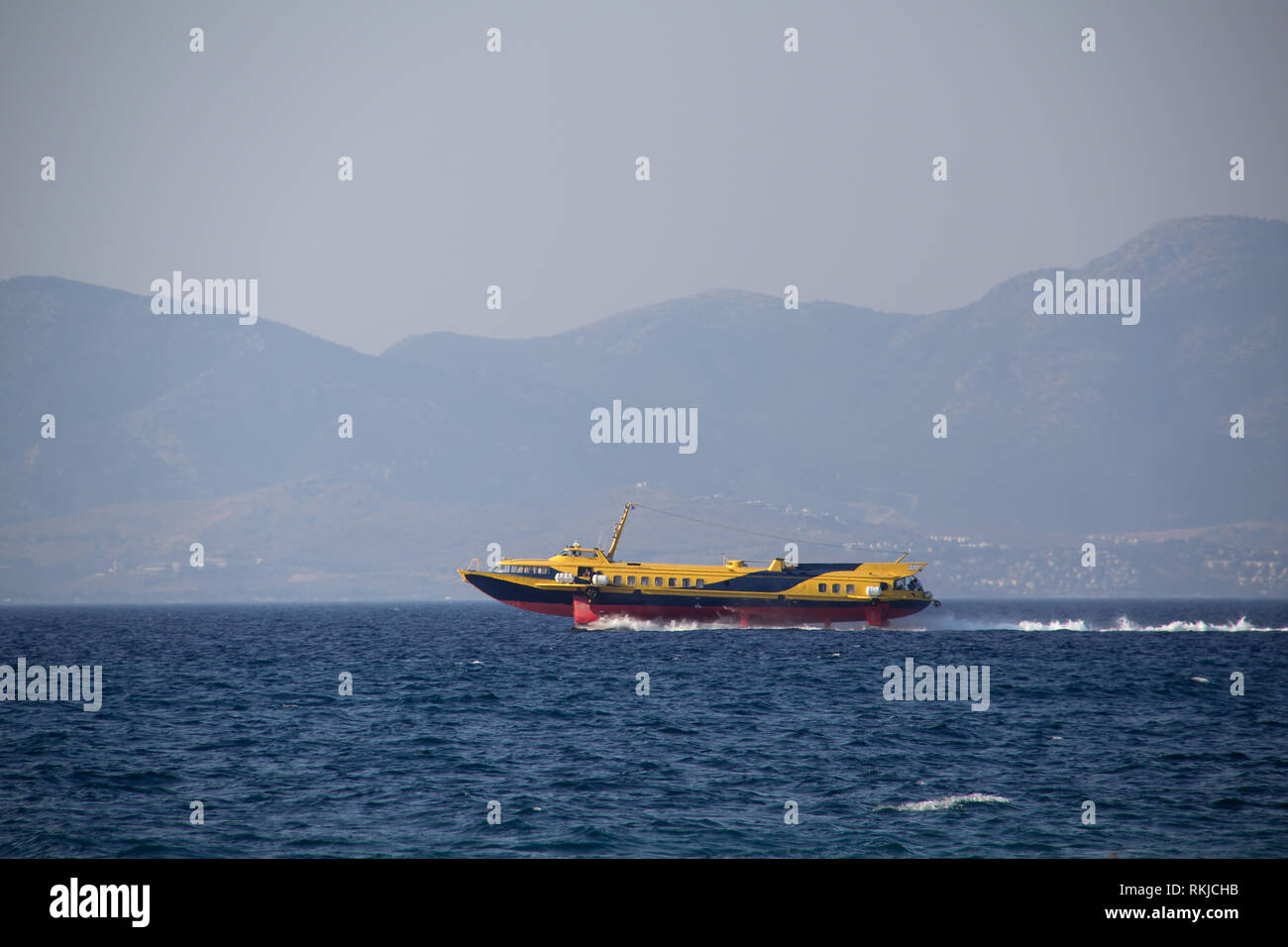 Greek hydrofoil hi-res stock photography and images - Alamy