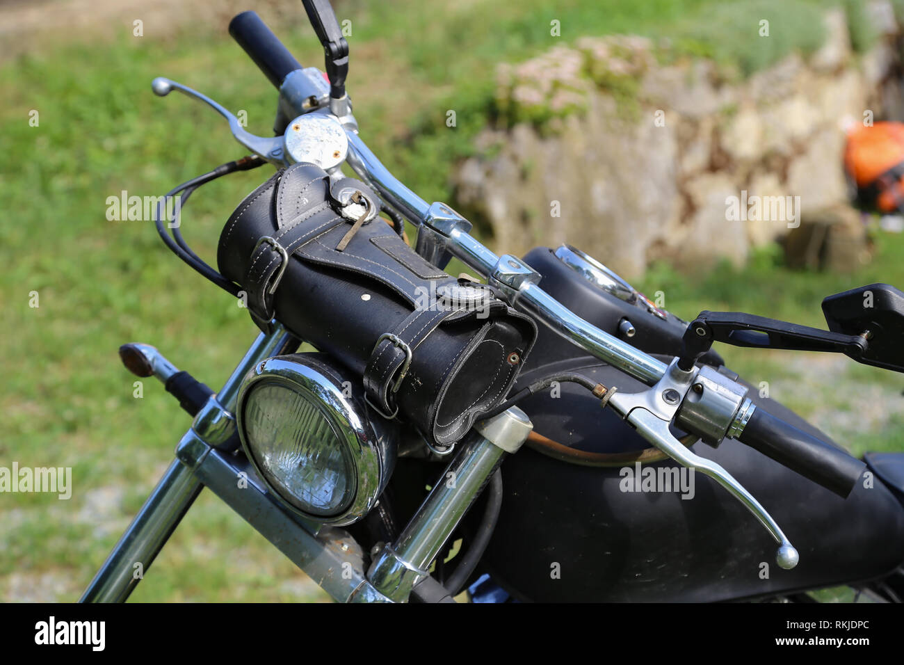 Motorrad motor detail hi-res stock photography and images - Alamy