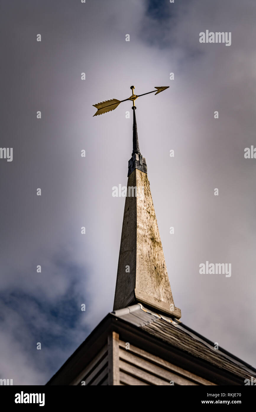 Lightening conductor as weather vane hi-res stock photography and ...