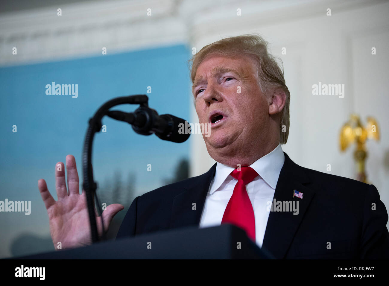 White house diplomatic reception room hi-res stock photography and ...