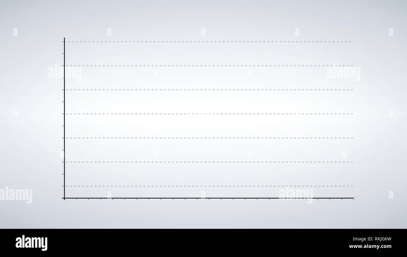 Chart or graph template with lines, ready to enter the data. Vector ...