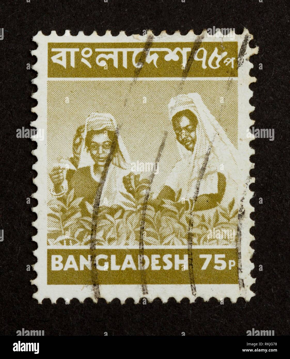 Bangladesh postage stamp hi-res stock photography and images - Alamy