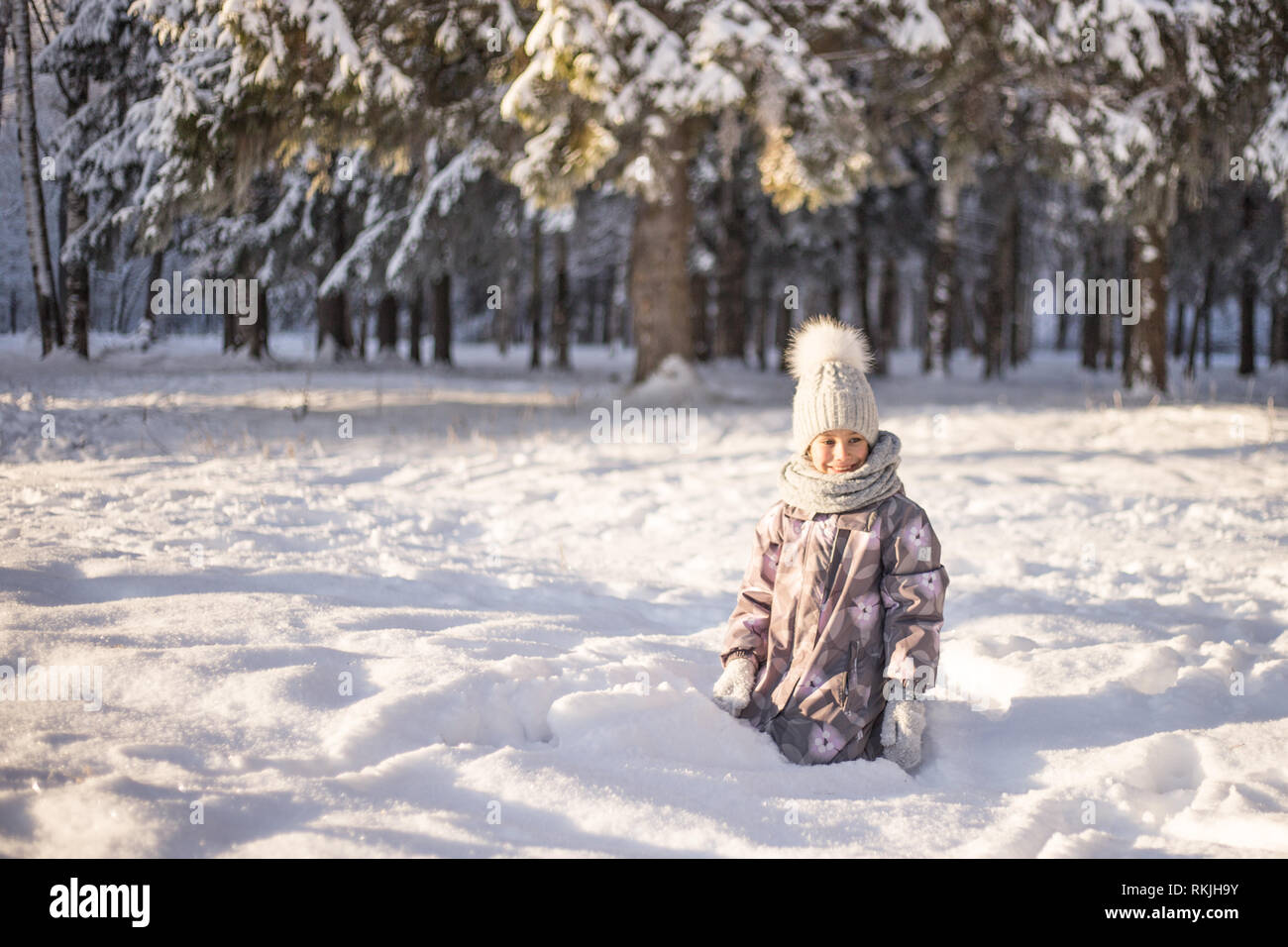Healthy breath. Cold weather portrait. Winter concept Stock Photo - Alamy