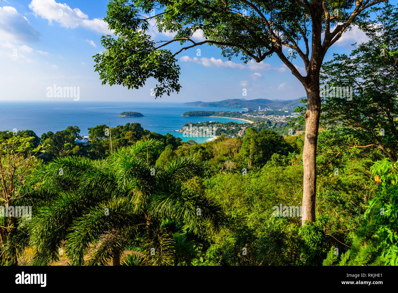 Phuket island aerial view hi-res stock photography and images - Alamy
