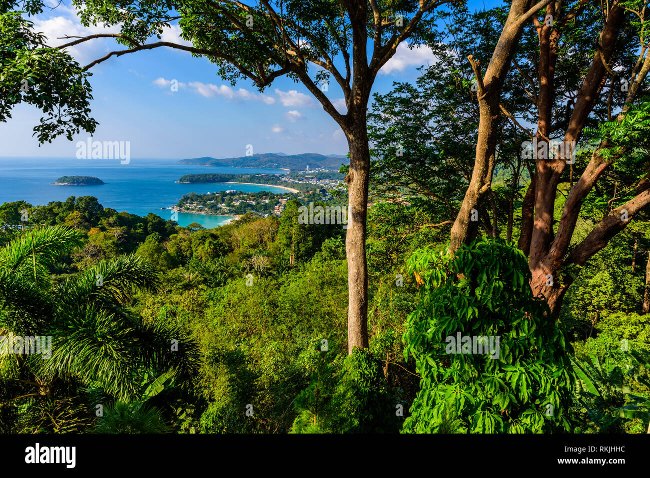 Karon View Point - View of Karon Beach, Kata Beach and Kata Noi in ...