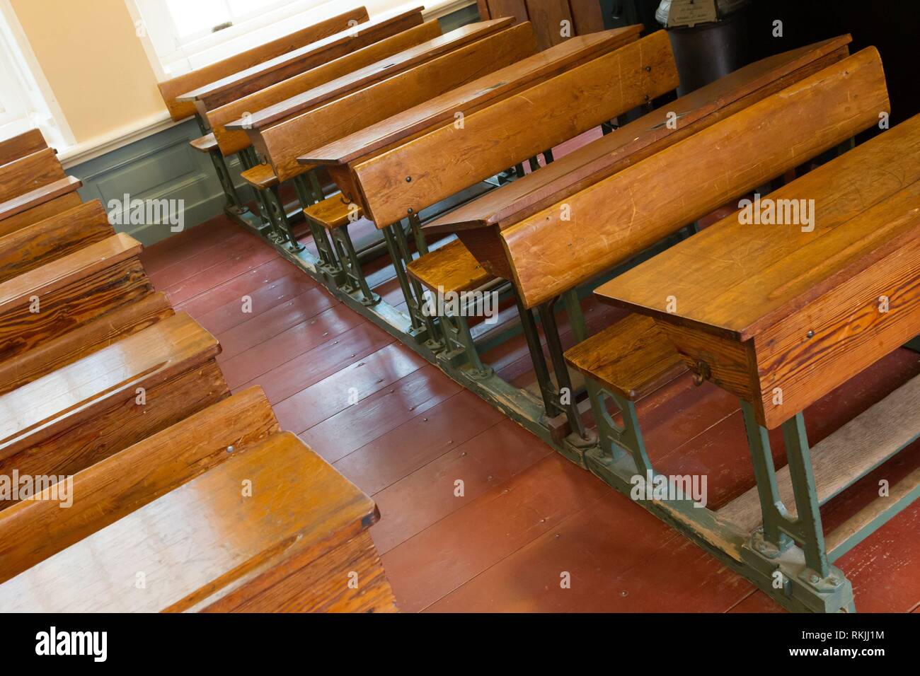 School classroom interior board map hi-res stock photography and images ...