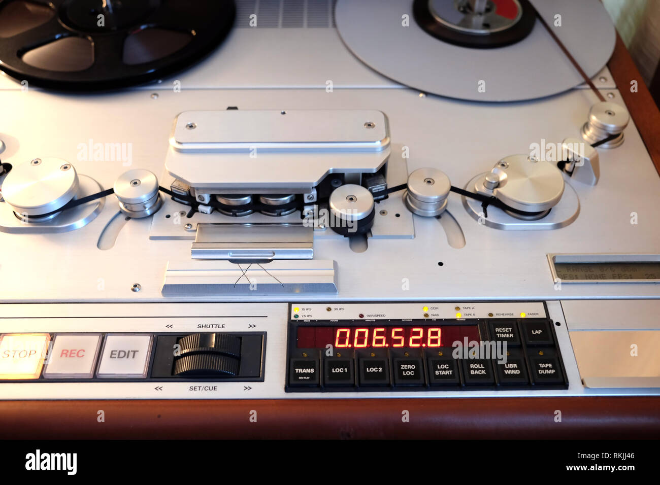 Magnetic reel to reel tape studio hi-res stock photography and images ...