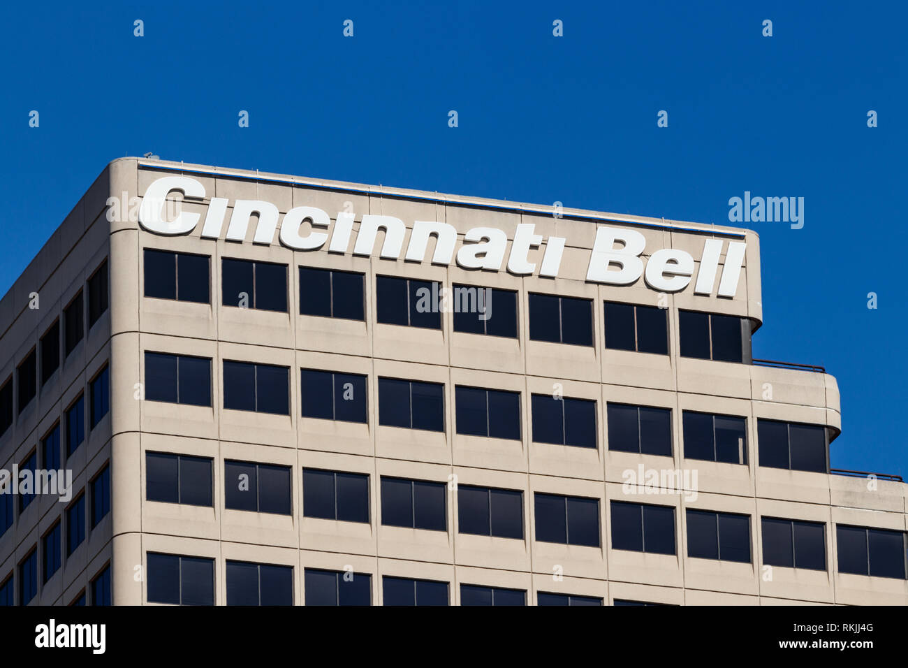 Cincinnati - Circa February 2019: Cincinnati Bell Headquarters in ...