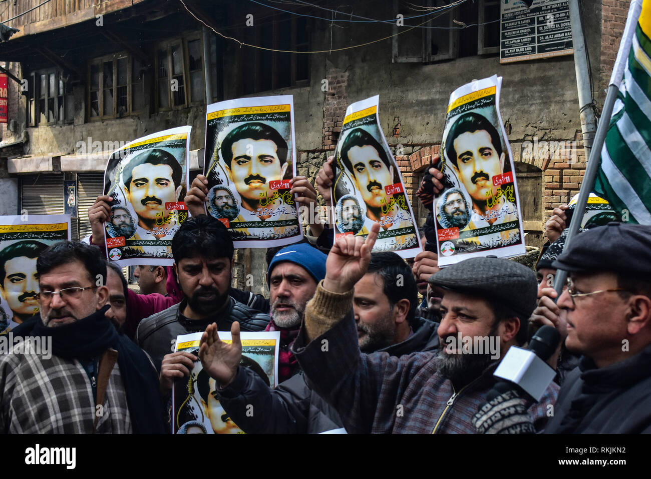 February 11, 2019 - Kashmiri people demand the mortal remains of Pro ...