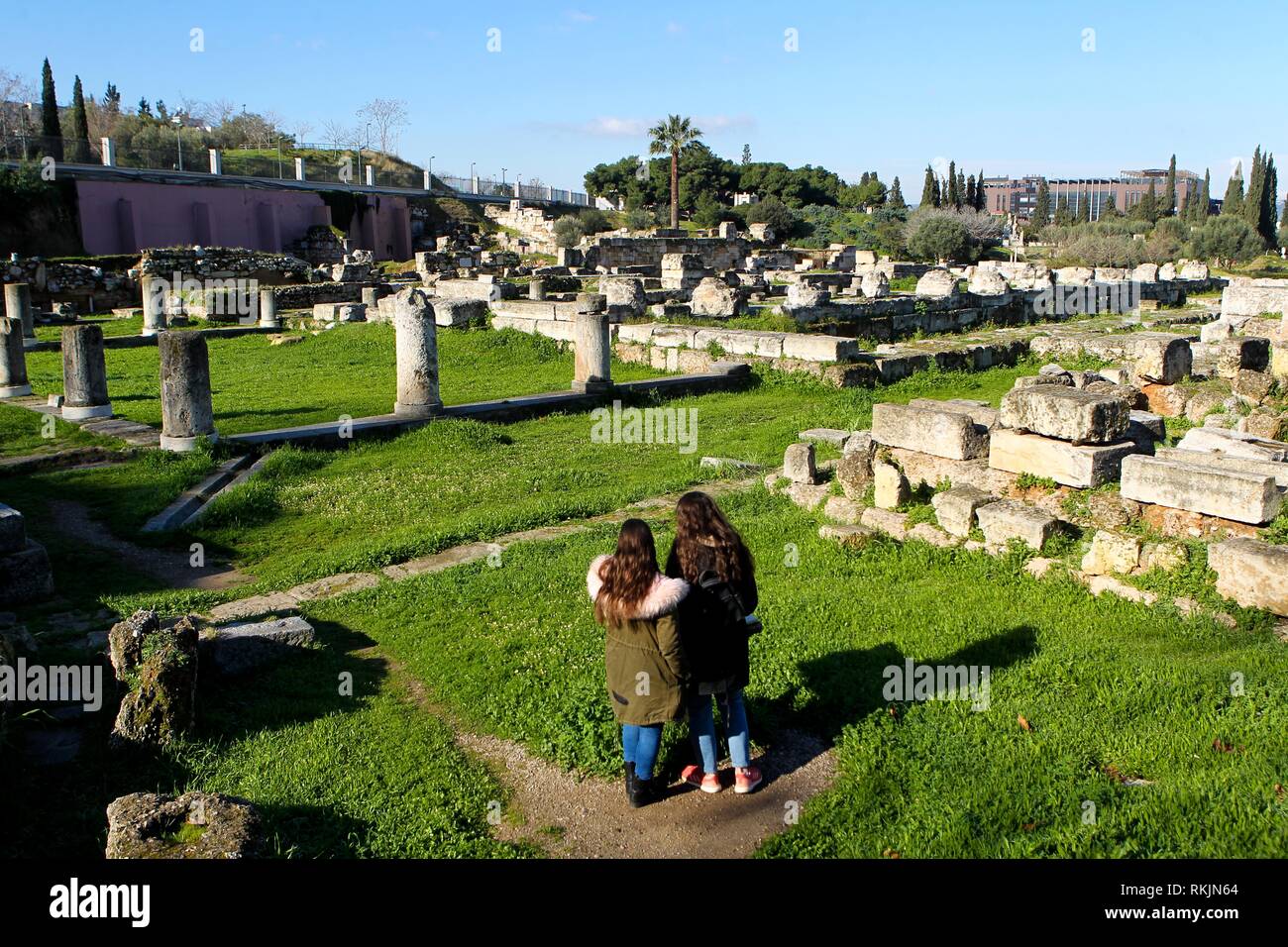 Athens, Greece. 11th Feb, 2019. The Pompeion, between the Dipylon and ...