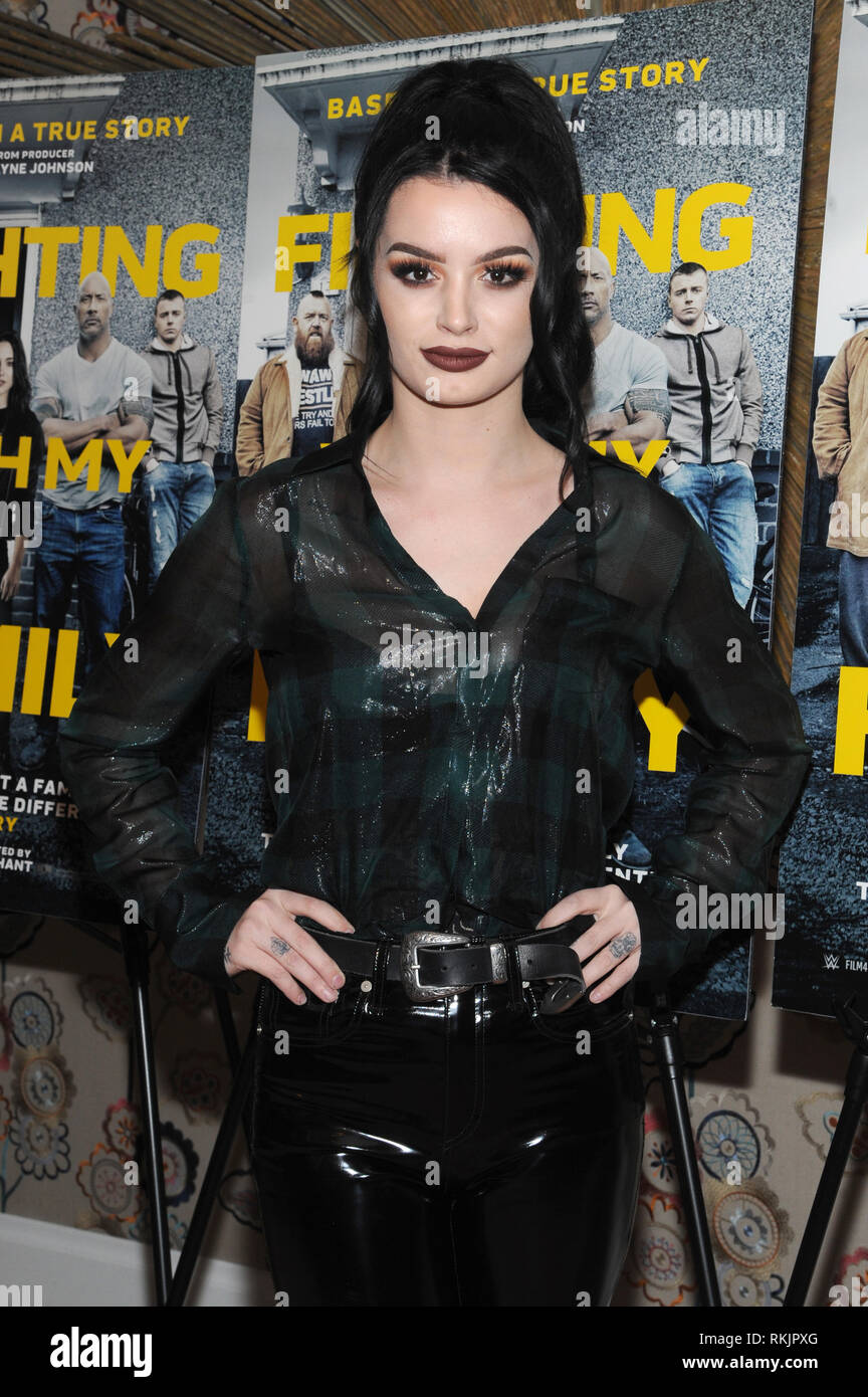 New York, NY, USA. 11th Feb, 2019. Paige Bevis at the New York ...