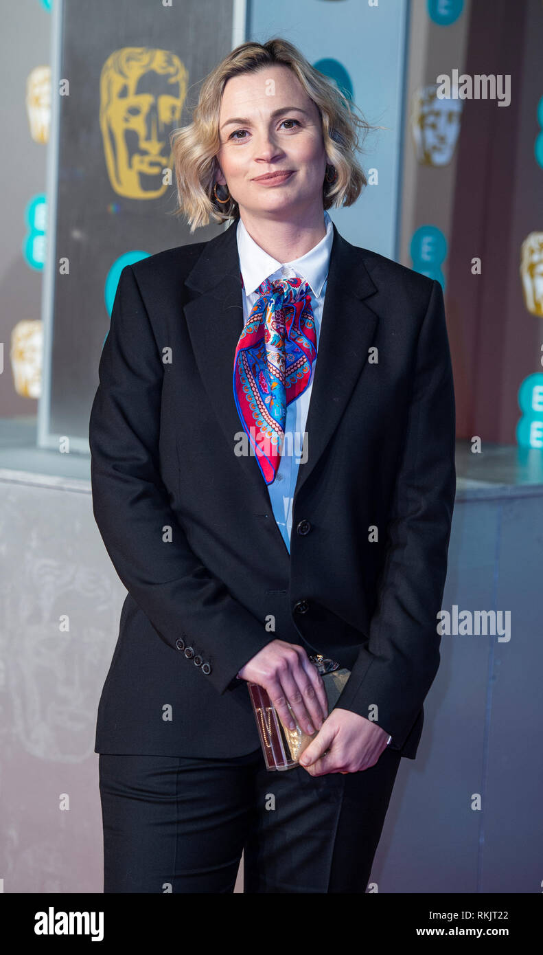 Faye Ward attends the EE British Academy Film Awards at the Royal ...