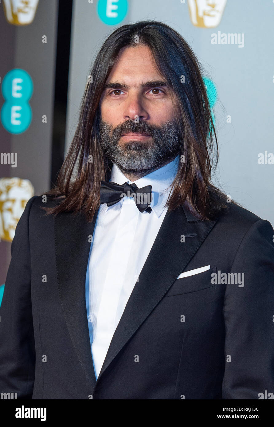 Khaled Mouzanar attends the EE British Academy Film Awards at the Royal ...