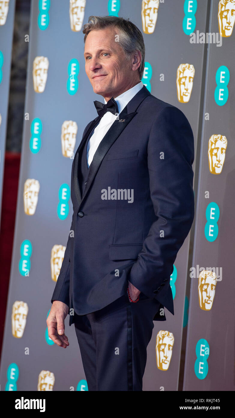Viggo Mortensen attends the EE British Academy Film Awards at the Royal ...