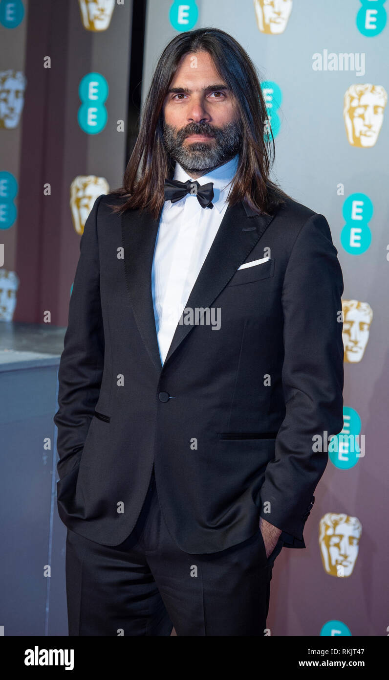 Khaled Mouzanar attends the EE British Academy Film Awards at the Royal ...