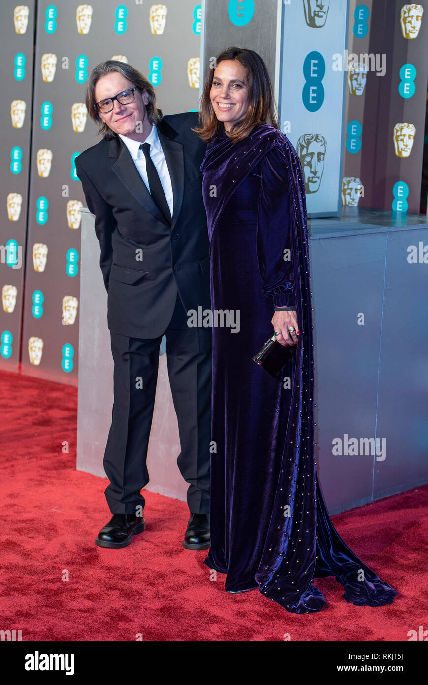 Stephen Woolley and Elizabeth Karlsen attends the EE British Academy ...