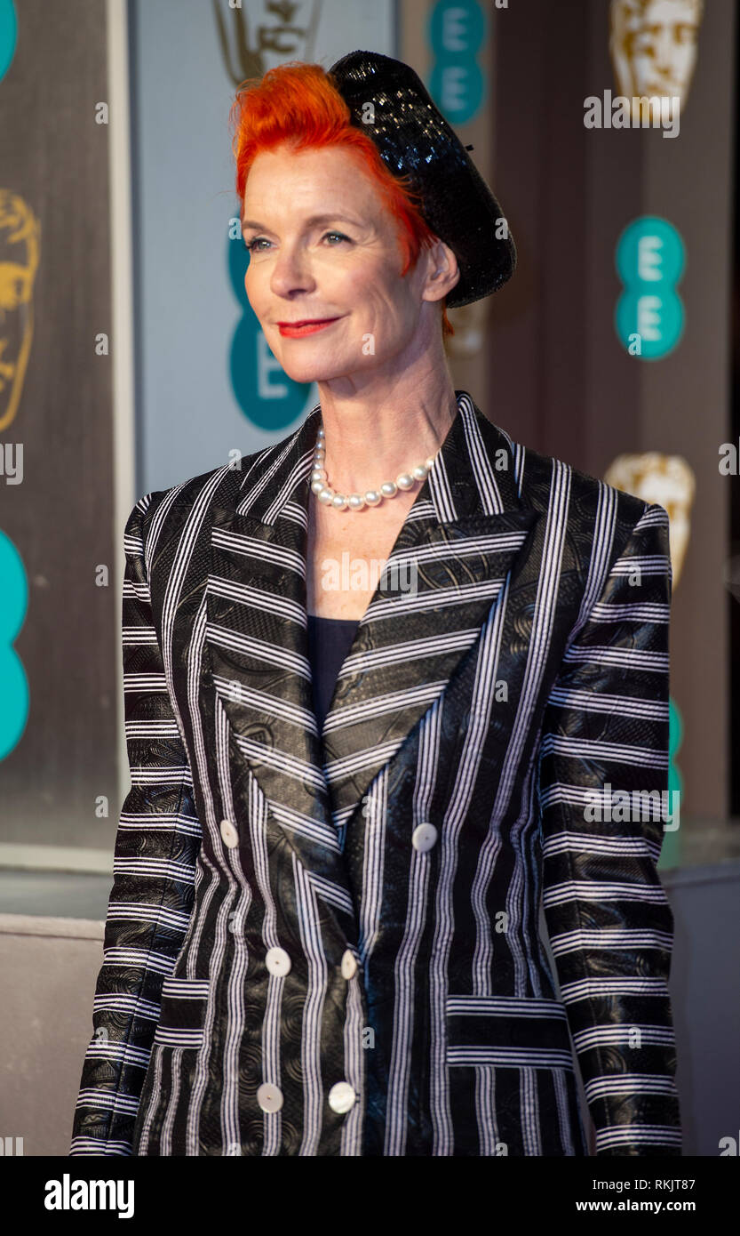 Sandy Powell attends the EE British Academy Film Awards at the Royal ...