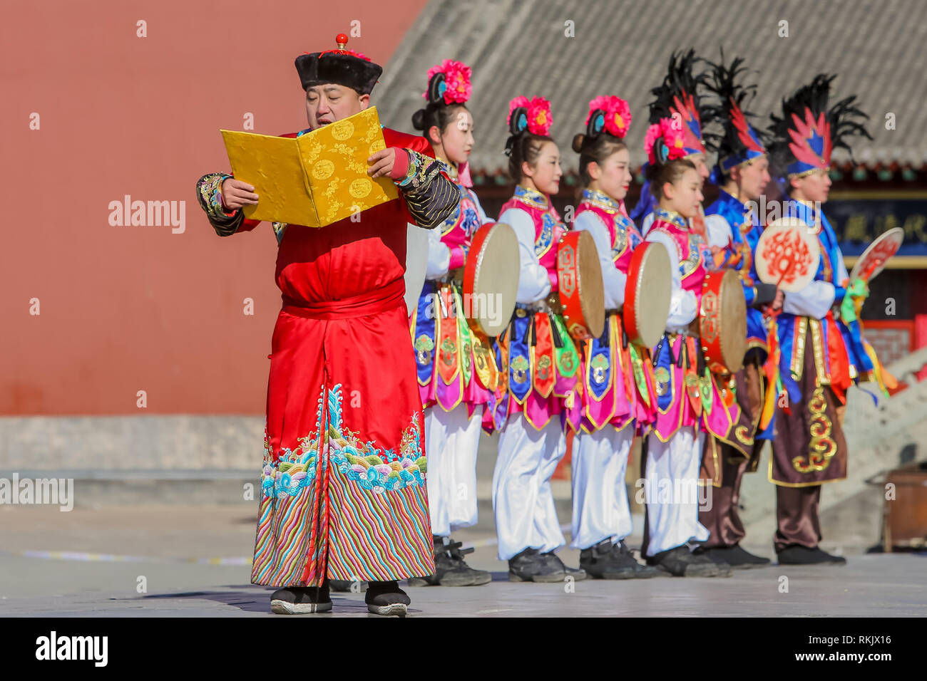 Shenyang, Shenyang, China. 12th Feb, 2019. Shenyang, CHINA-Traditional ...