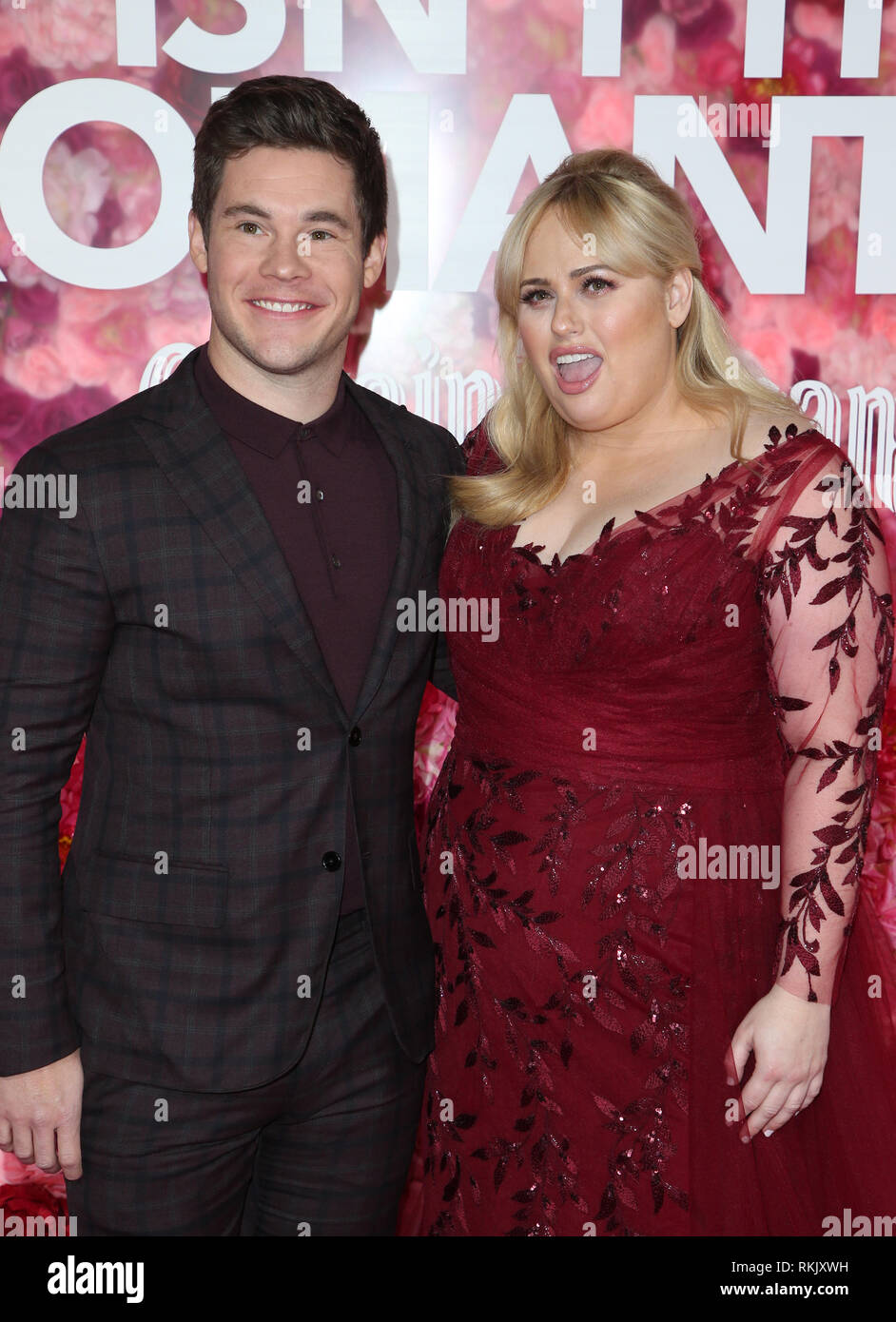 Los Angeles, Ca, USA. 11th Feb, 2019. Adam DeVine, Rebel Wilson, at the ...
