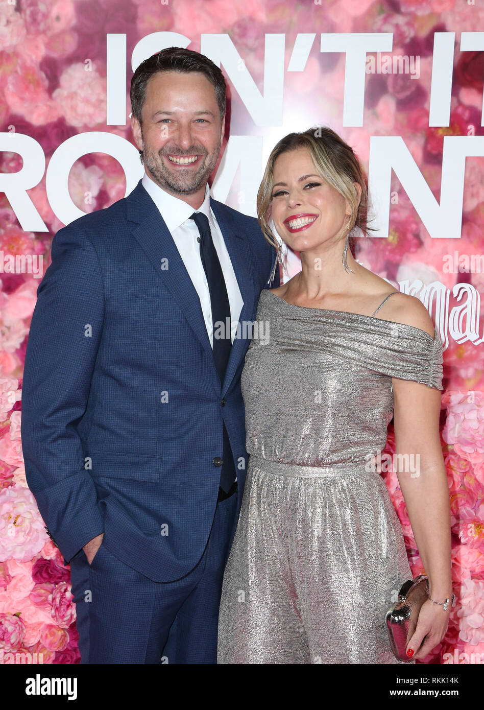Los Angeles, Ca, USA. 11th Feb, 2019. Joe Towne, Erin Cardillo, at the ...