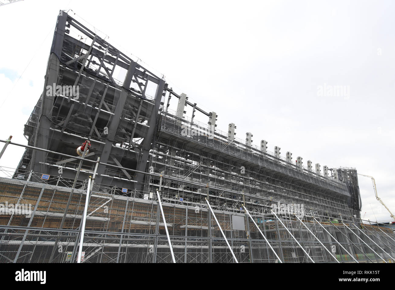 Ariake Arena, FEBRUARY 12, 2018 : Press preview of Tokyo 2020 Olympic ...