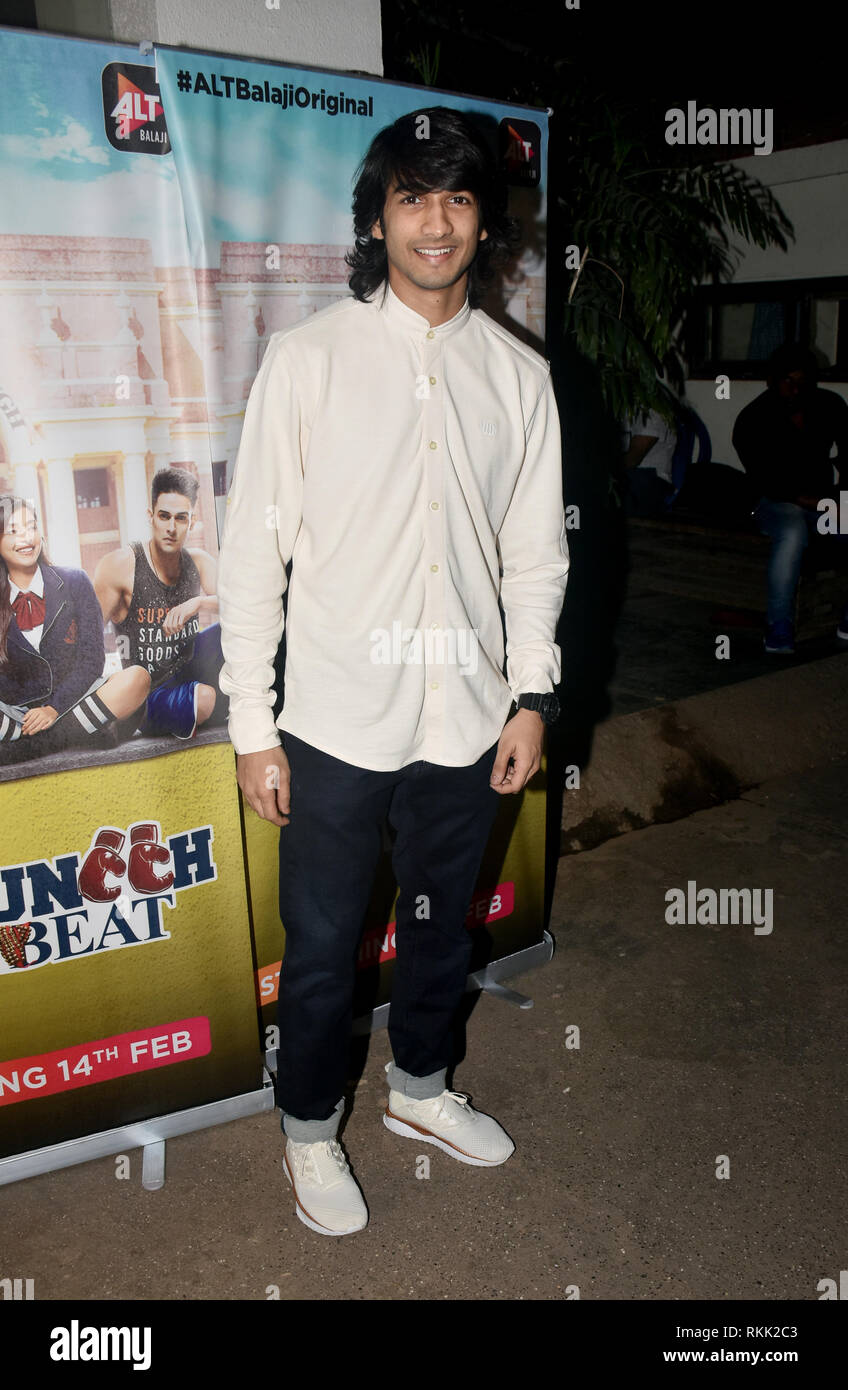 Indian television actor Shantanu Maheshwari pose for photos during ...
