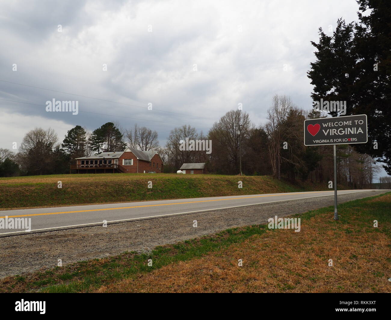 North carolina welcome sign hi-res stock photography and images - Alamy