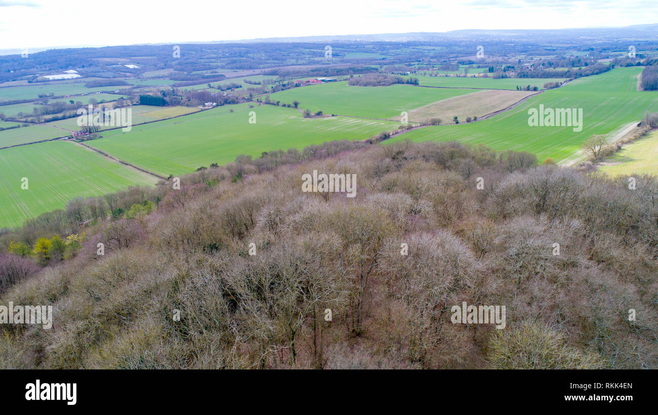 English countryside from the air hi-res stock photography and images ...