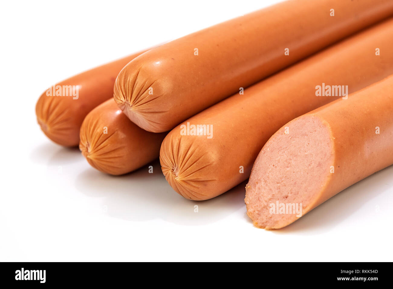 Frankfurter sausages hi-res stock photography and images - Alamy