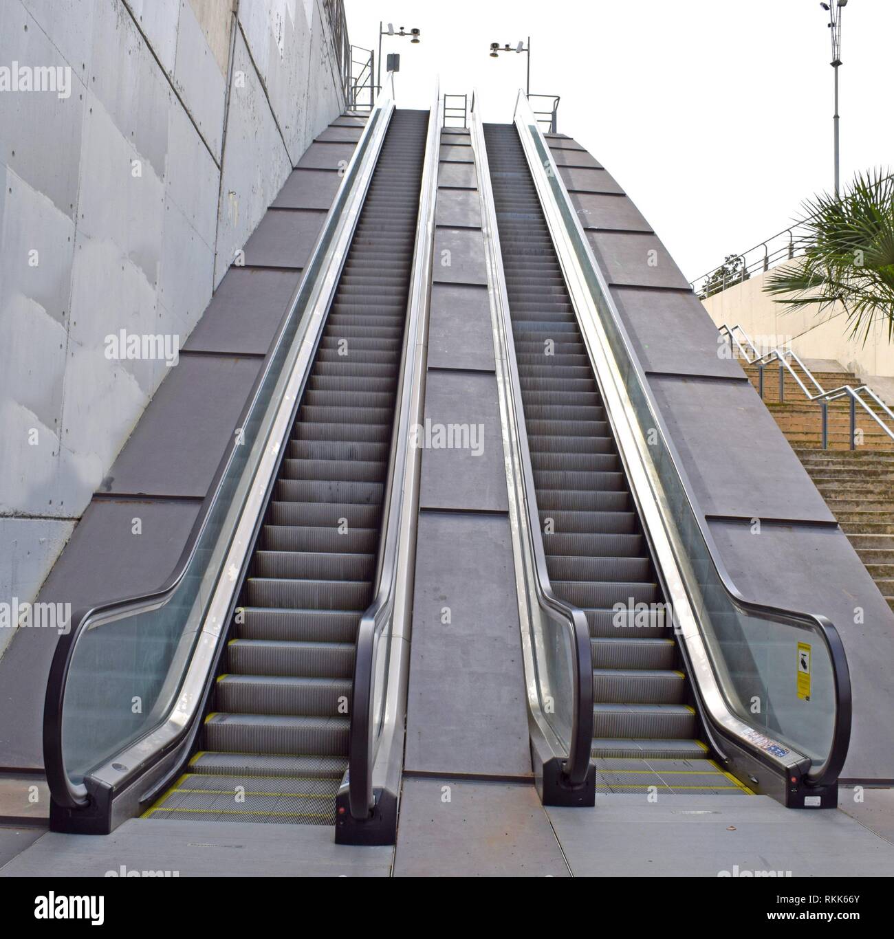 Mechanical stairs hi-res stock photography and images - Alamy